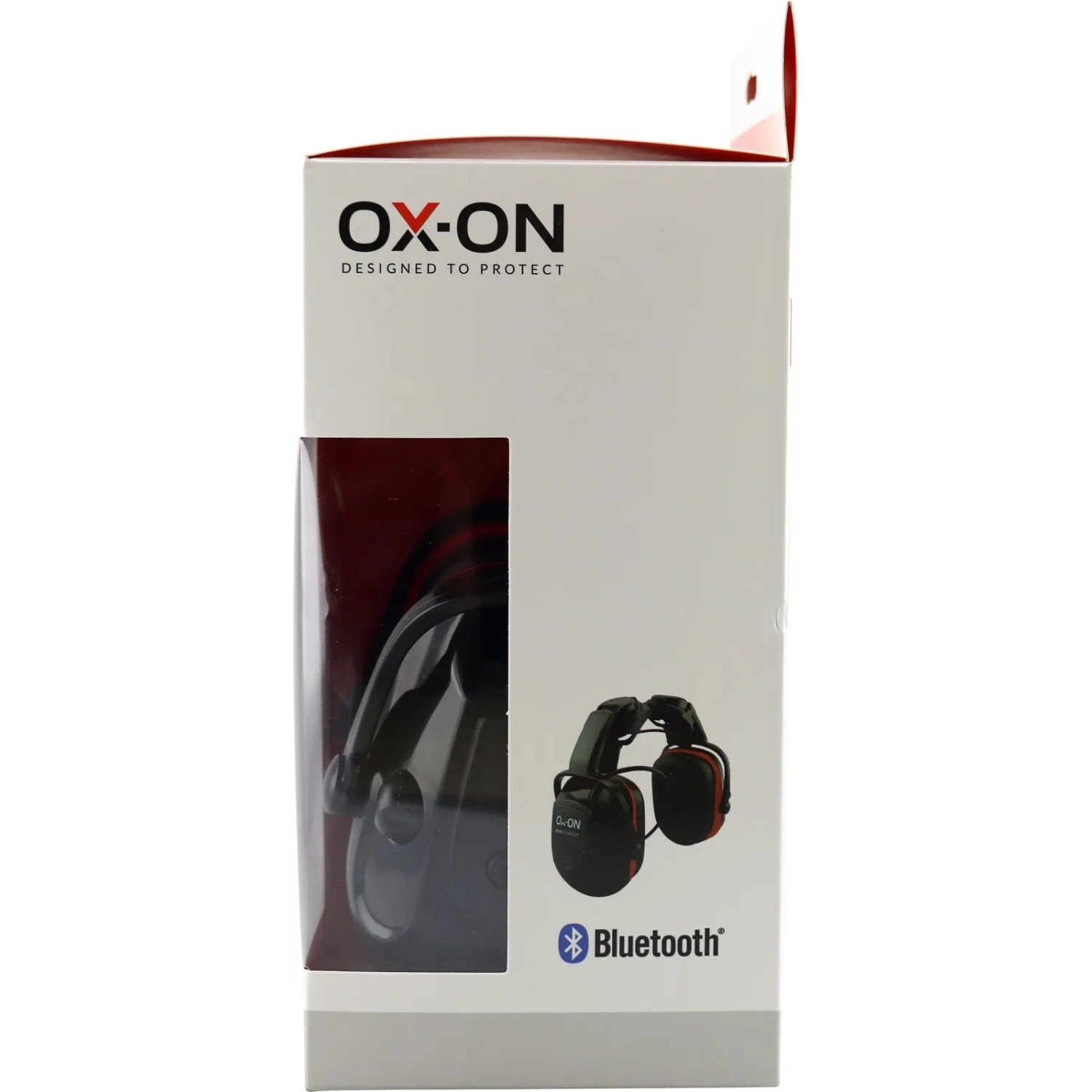 OX-ON Kapselgehörschutz Earmuffs BTH1 Comfort Bluetooth Schwarz-Orange ...