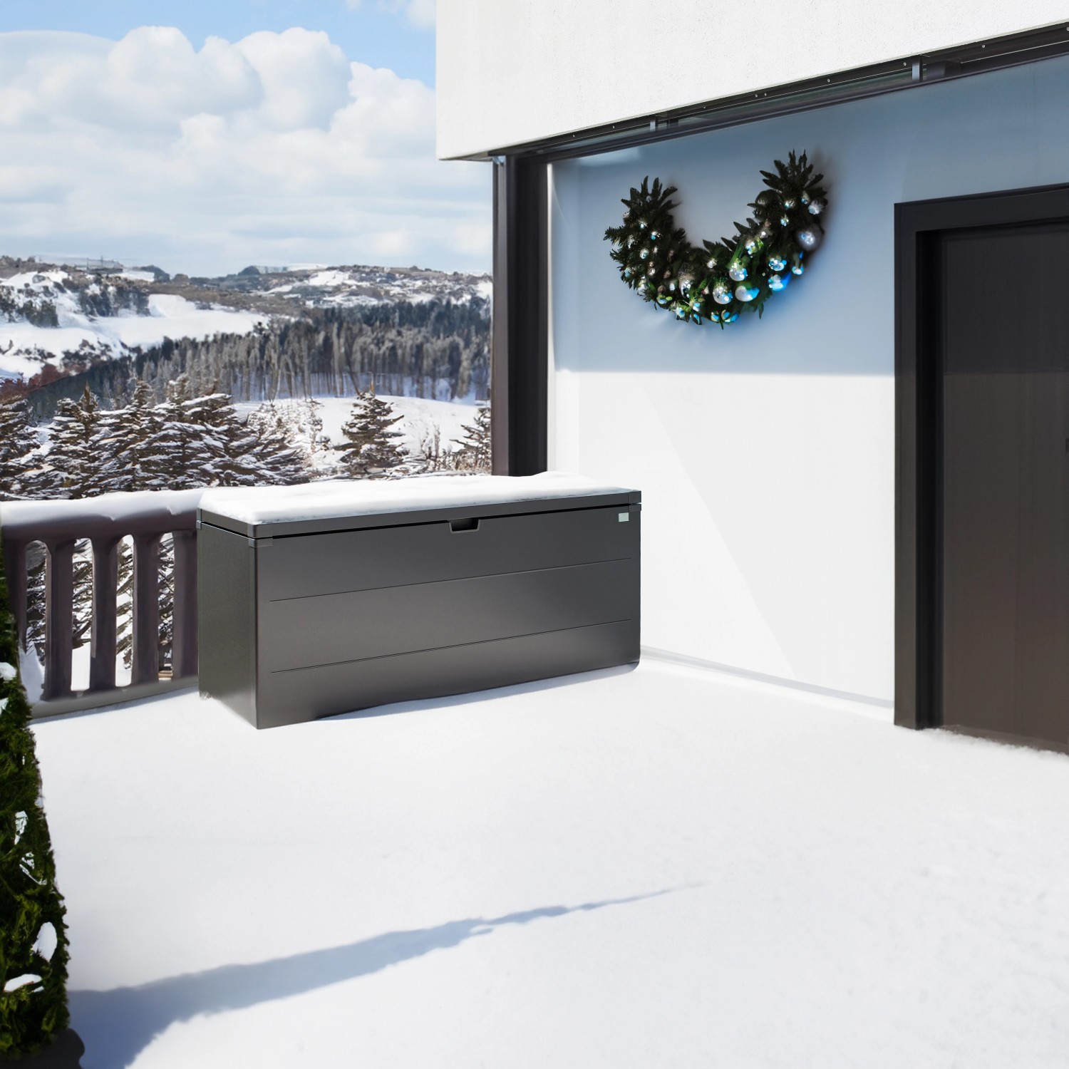 Biohort Stylebox 210 Dunkelgrau-Metallic 207 cm x 80 cm x 81 cm kaufen ...