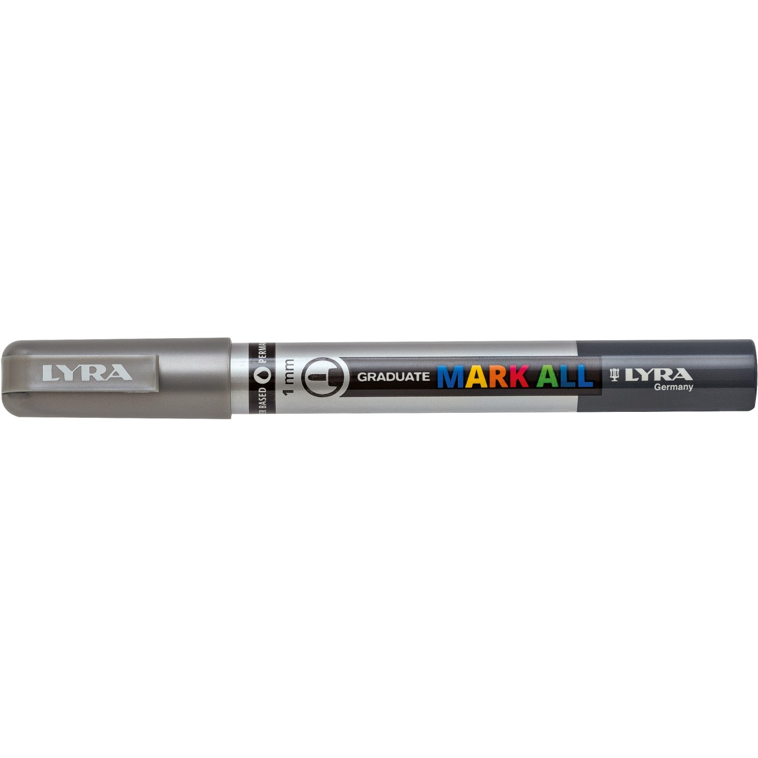 LYRA Mark All Marker für alle Oberflächen Permanent Rundspitze 1mm ...