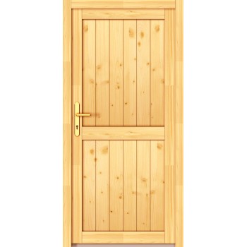 Nebeneingangstur Aus Holz