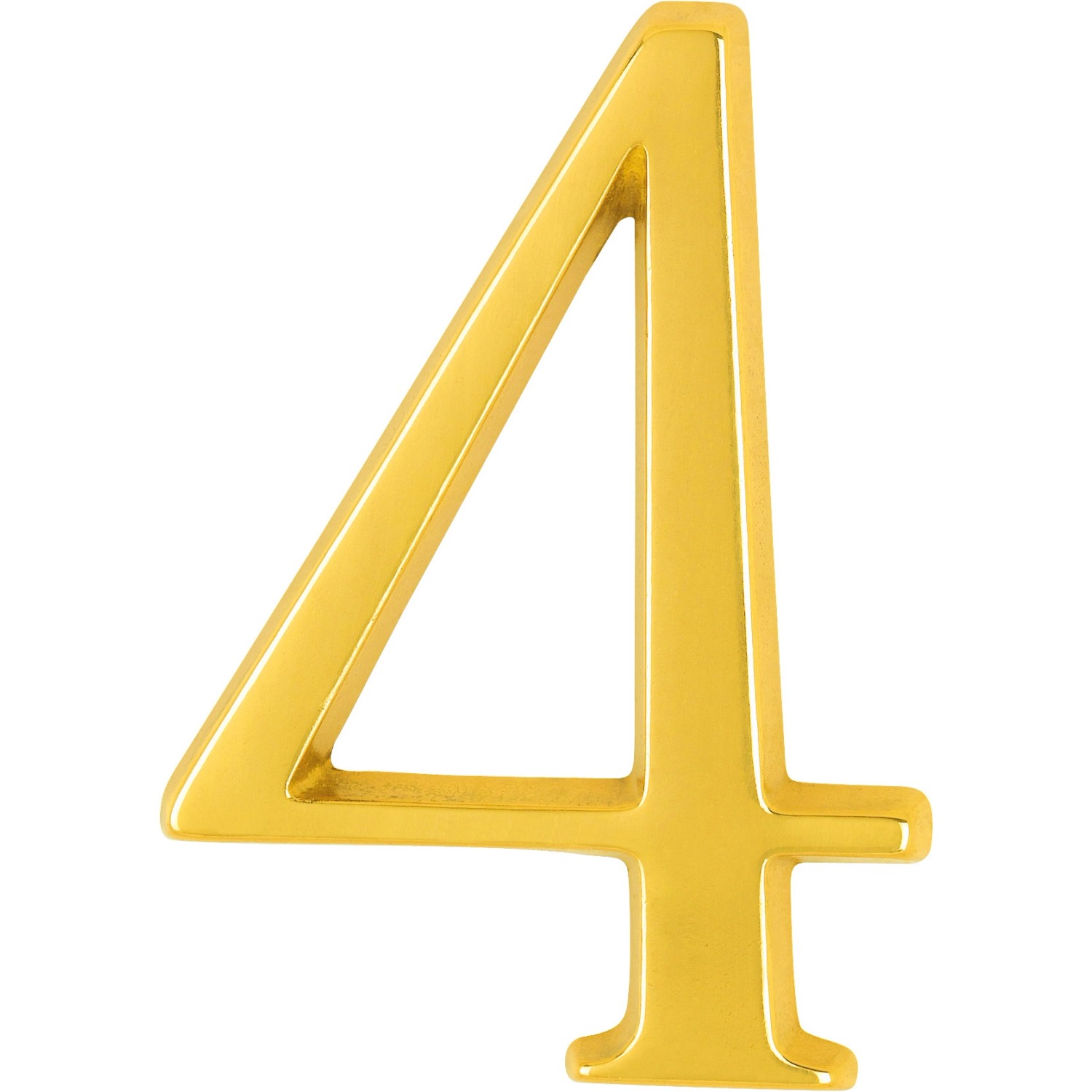 AnsaPro Hausnummer 4 Messing kaufen bei OBI