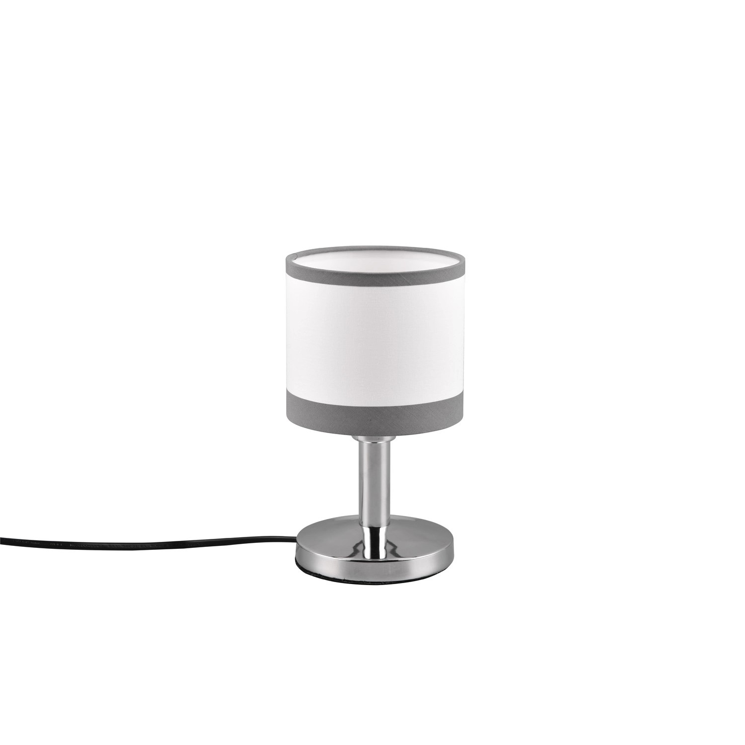 Reality Design Tischlampe Davos 1 flammig Chrom 12 cm x 12 cm kaufen bei OBI