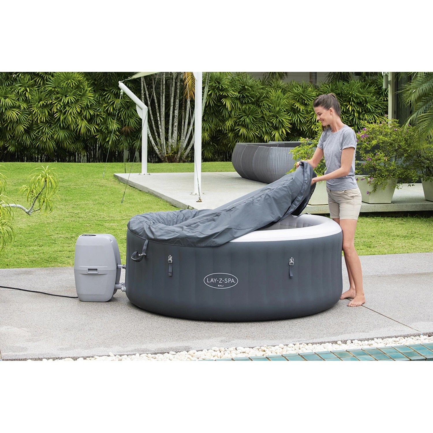 Bestway Whirlpool Lay-Z-Spa® Bali AirJet Ø 180 cm bei OBI