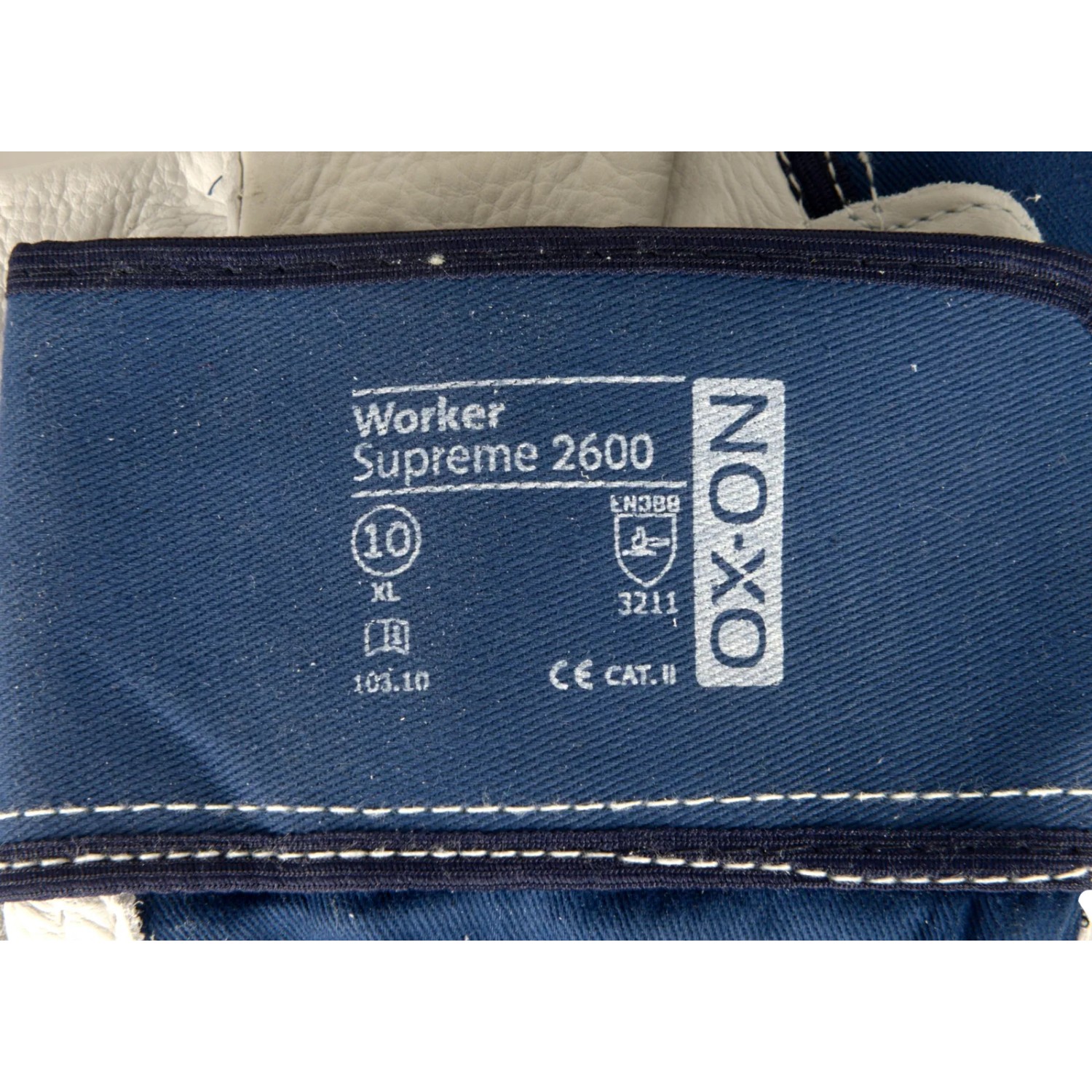 OX-ON Handschuh Worker Supreme 2600 Blau-Weiß Gr. 12 kaufen bei OBI