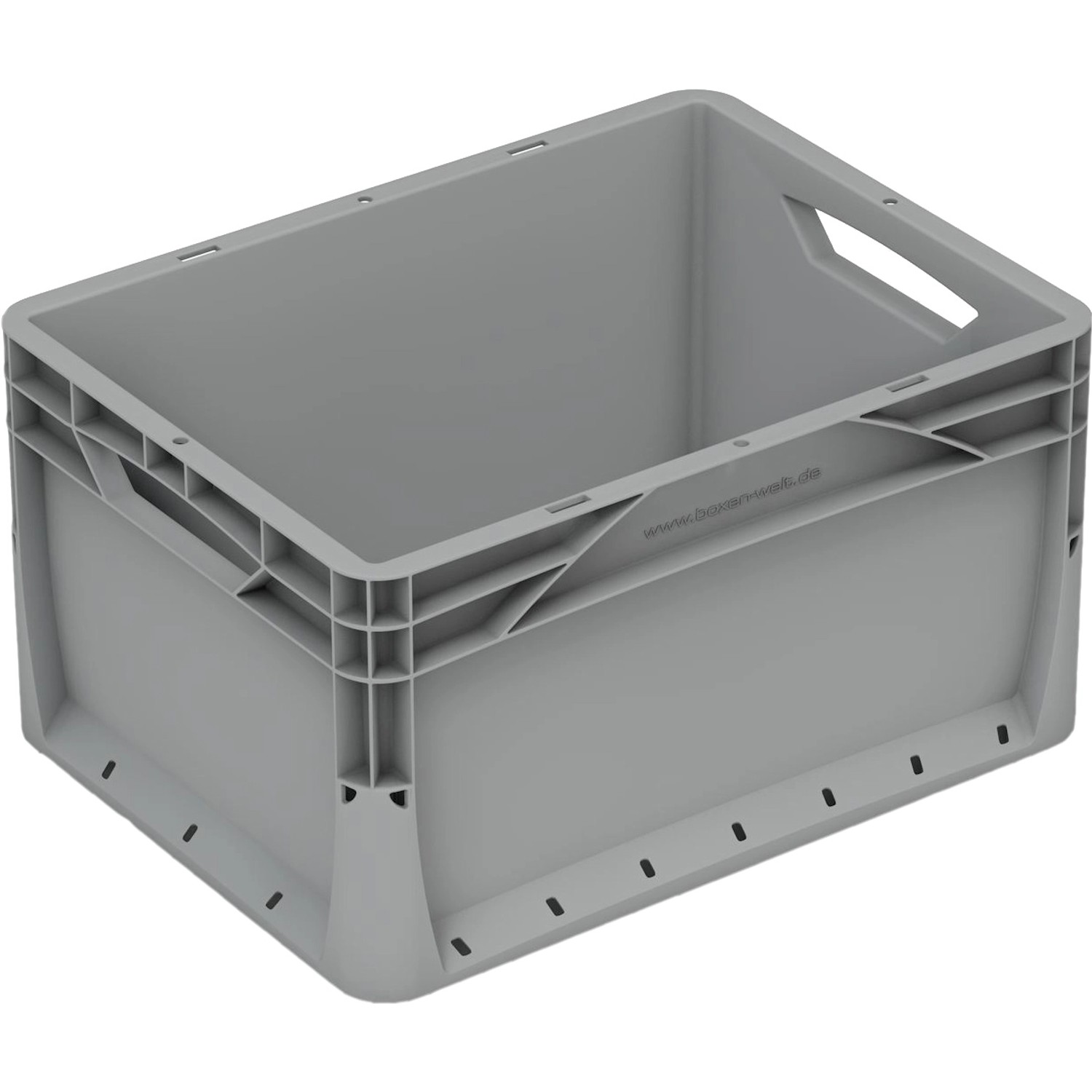 Eurobox-System Box Vollwand 40 cm x 30 cm x 22 cm Grau OBI