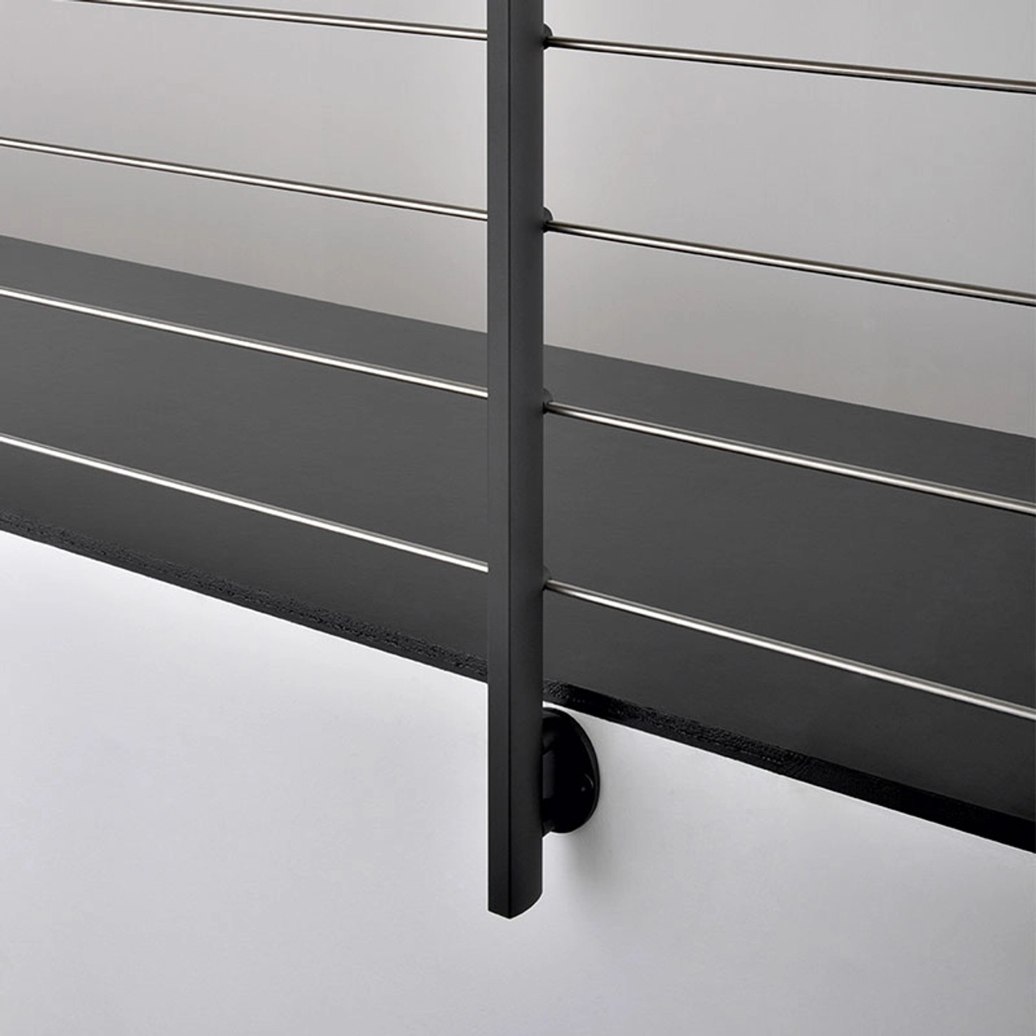 Kordo Zusätzlicher Pfosten Alu Seitliche Befestigung Anthrazit Inoline ...