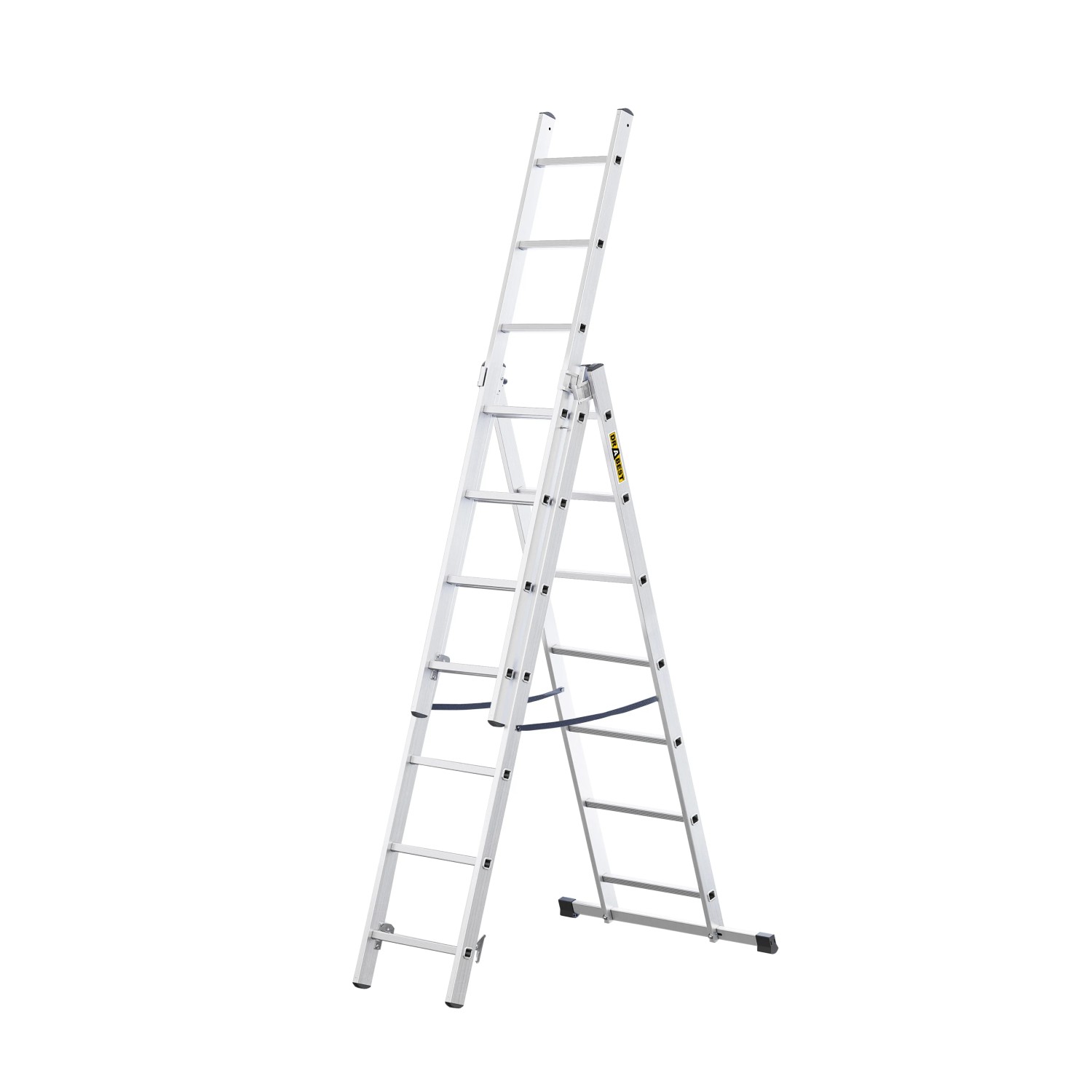 DRABEST Vielzweckleiter 3 x 7 Sprossen Aluminium kaufen bei OBI