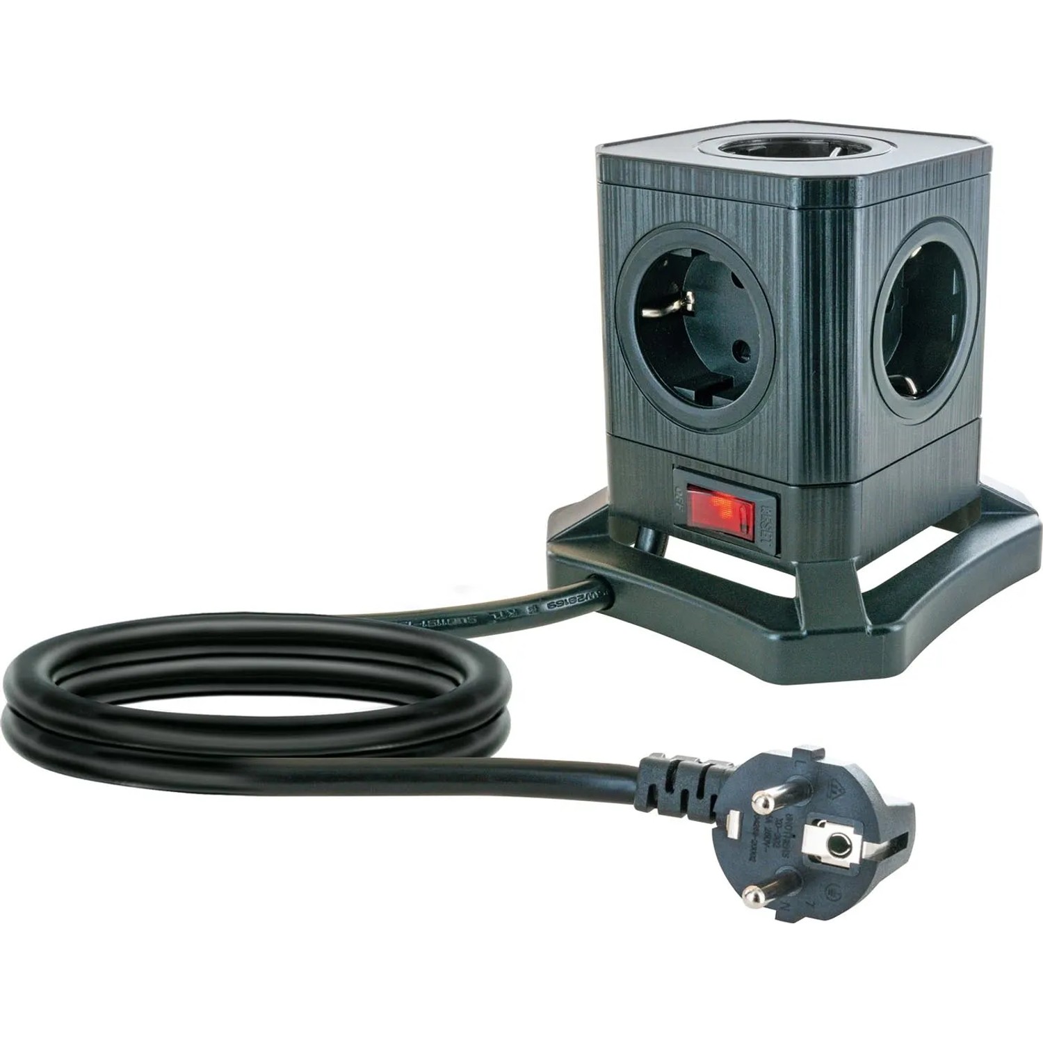 Schwaiger® Strom Ladeblock mit 2 USB A -1 USB C und 5x Schuko kaufen ...