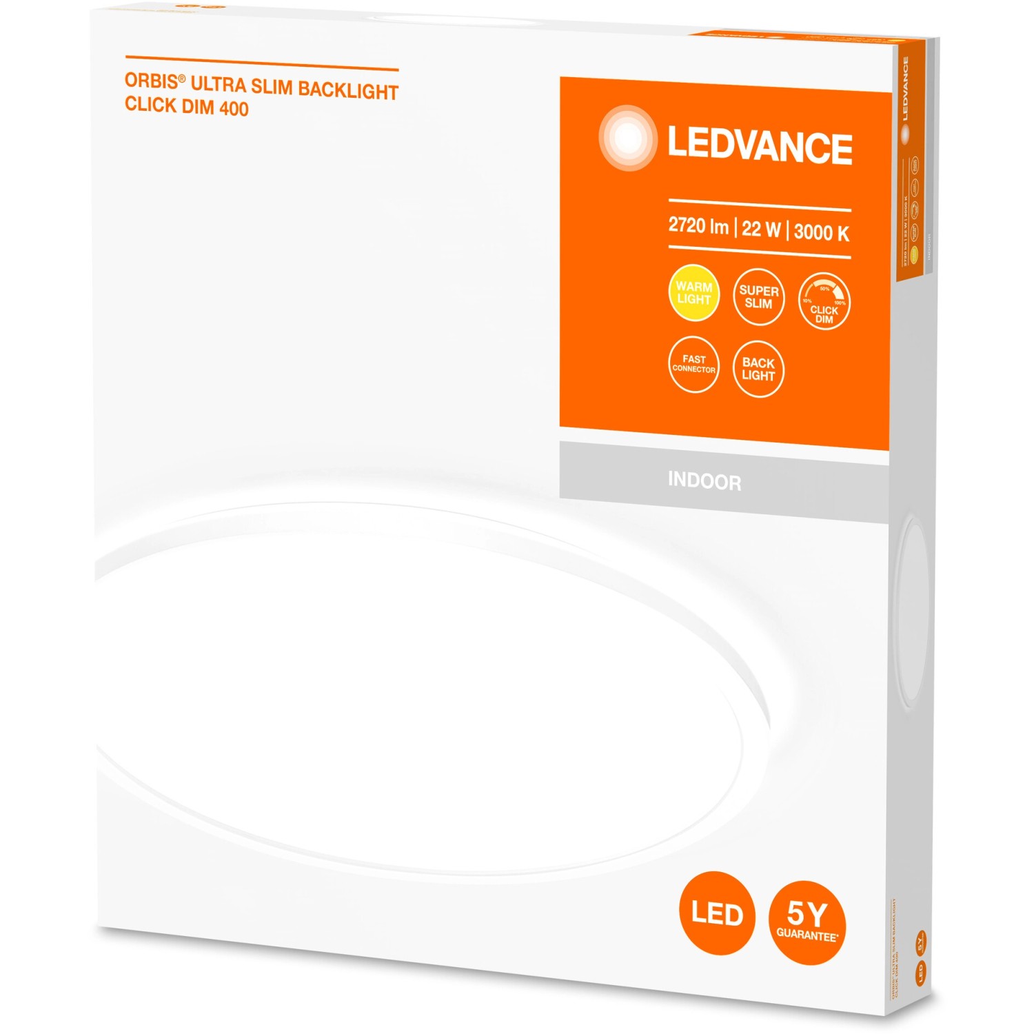 Ledvance LED-Panel Orbis Ultra Slim Weiß Ø 40 cm kaufen bei OBI