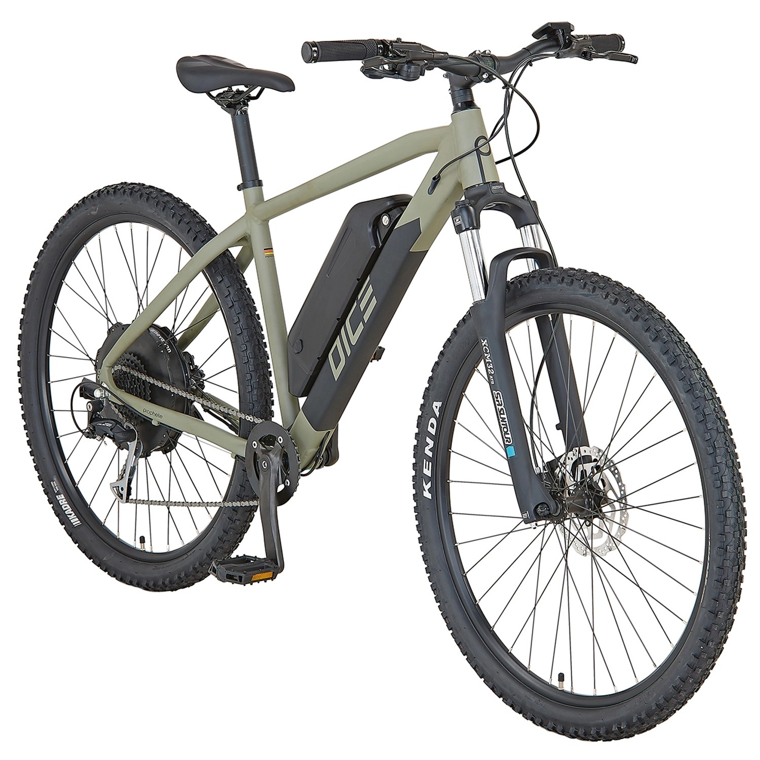 Prophete E-Bike MTB Dice 2.0 Moosgrau Matt 29" kaufen bei OBI