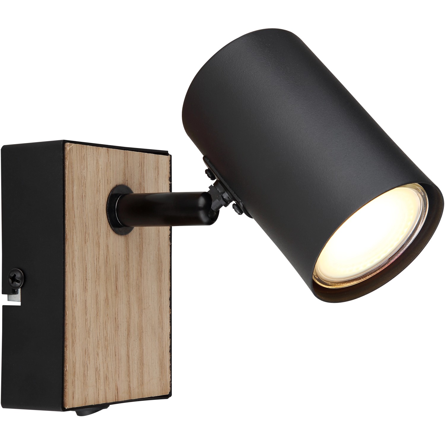 Globo Strahler Robby 1-flammig Schwarz matt 70 x 100 mm kaufen bei OBI