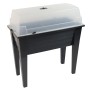 Hochbeet mit Abdeckhaube 83 cm x 40 cm x 80 cm Anthrazit kaufen bei OBI