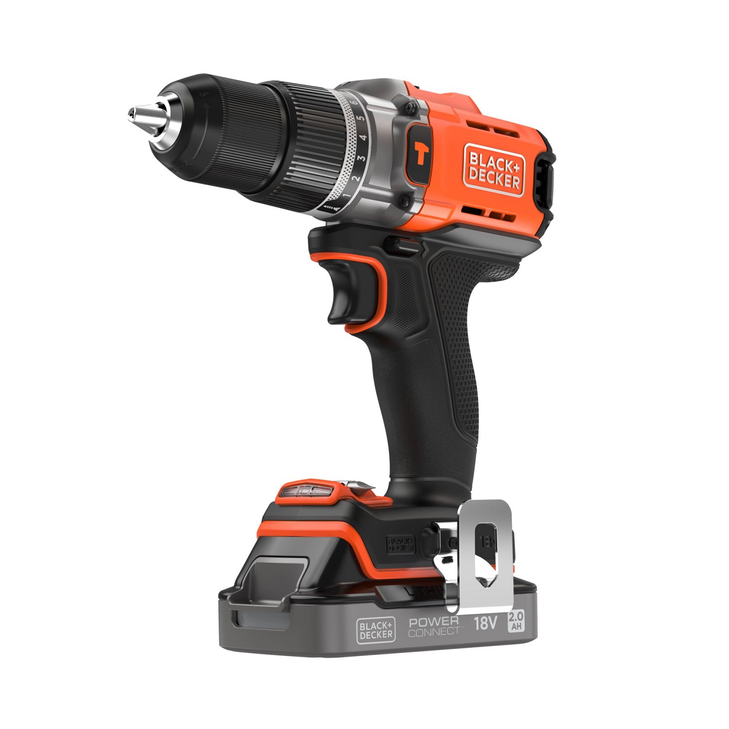 Black+Decker Akku-Schlagbohrschrauber BCD383 mit 2-Gang 18 V kaufen bei OBI