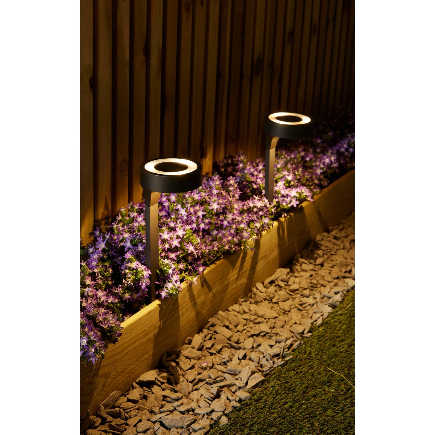 Luxform Lighting Solarlampe Garten Modell Orange 10 lm kaufen bei OBI
