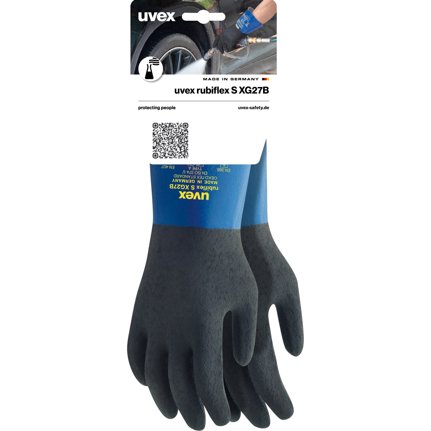 Uvex Schutzhandschuhe Rubiflex S XG27B Gr. 10 kaufen bei OBI