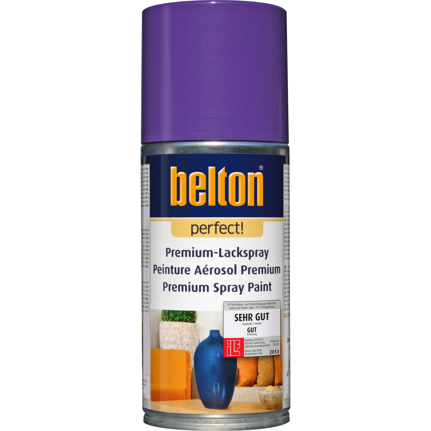 Belton Perfect Premium-Lackspray Violett seidenmatt 150 ml kaufen bei OBI