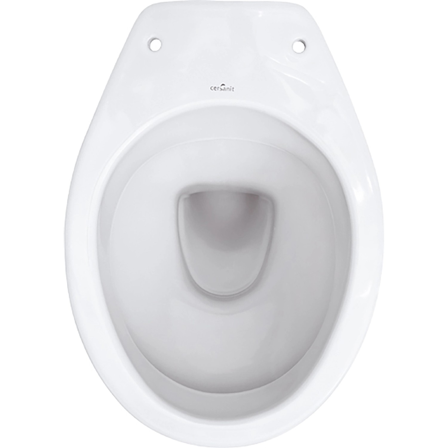 Mito Stand-Tiefspüler-WC mit Euro-Abgang ohne Sitz Weiß kaufen bei OBI