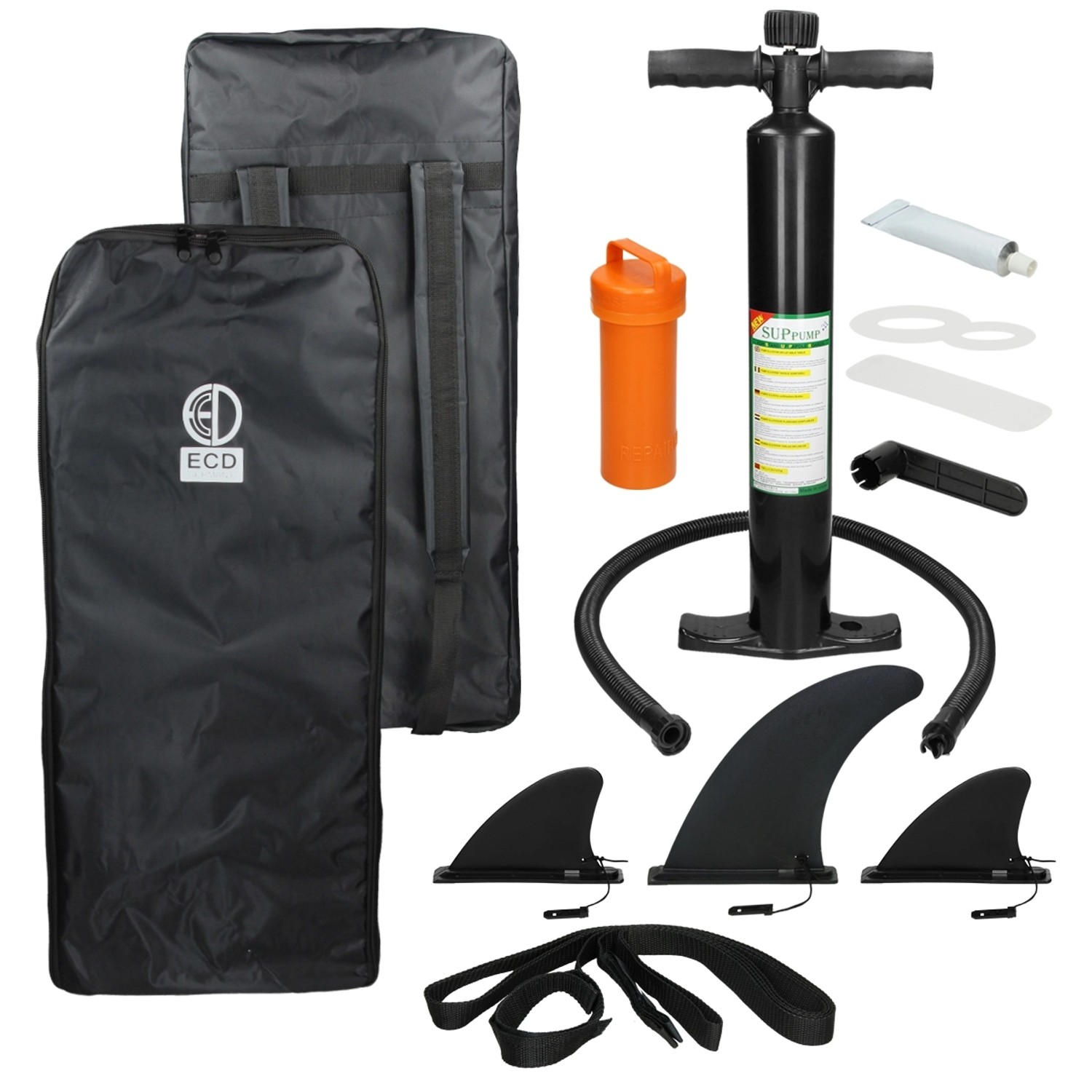 ECD Germany Aufblasbares Stand Up Paddle Board Makani 320 x 82 x 15 cm ...