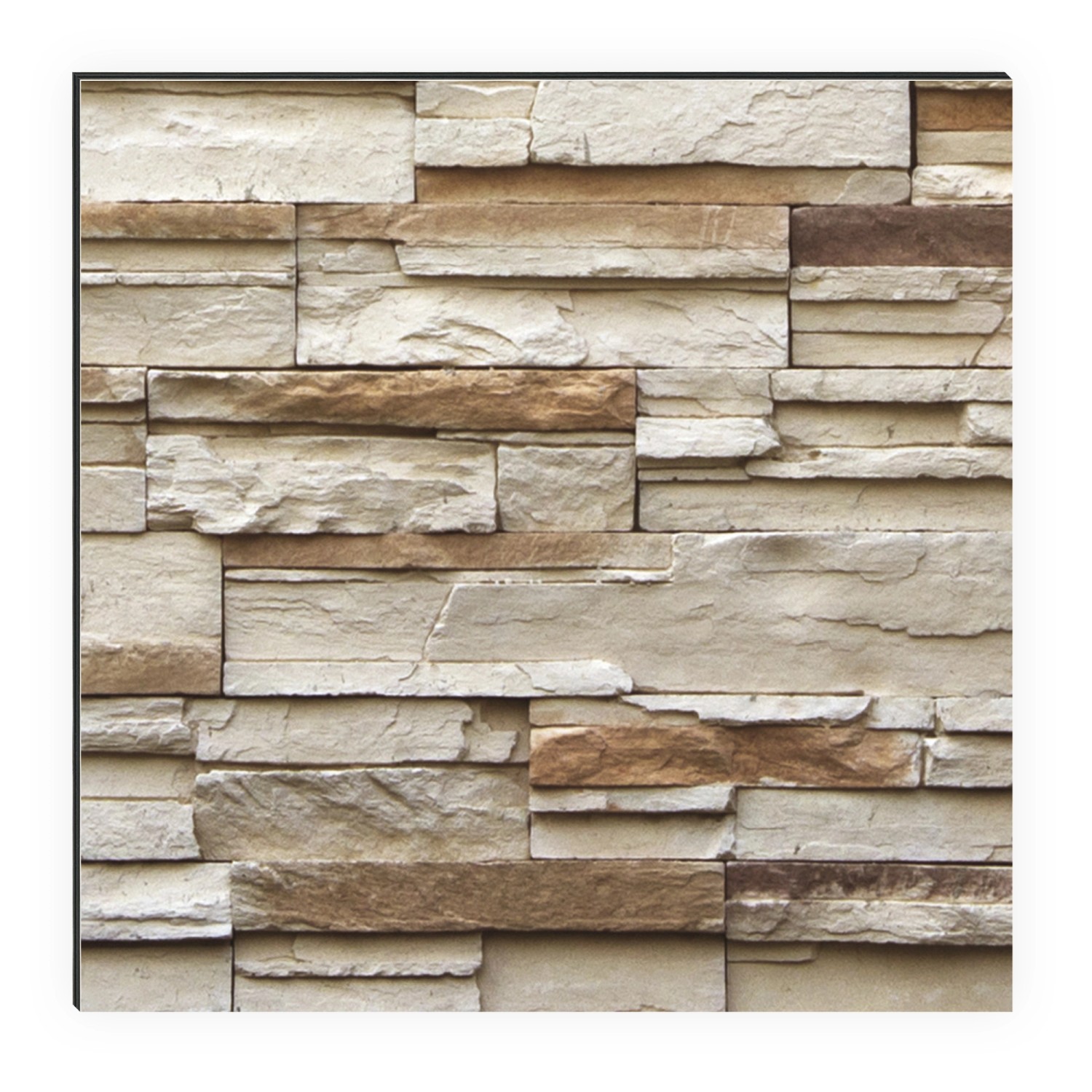 MySpotti Küchenrückwand Profix Cucina Rustical Bricks 100 x 60 cm Beige ...
