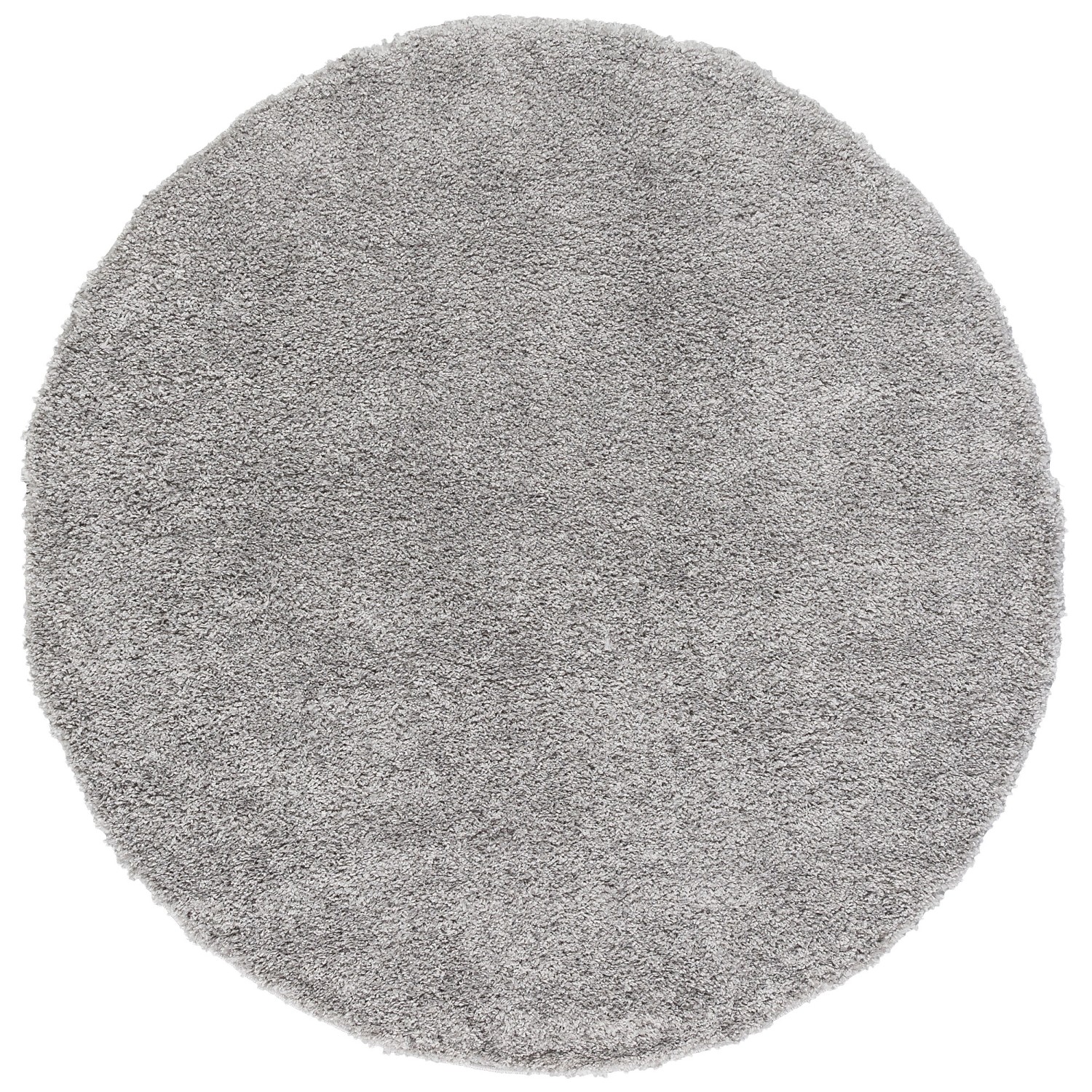 Pergamon Hochflor Langflor Teppich Aloha Grau 200cm Rund kaufen bei OBI