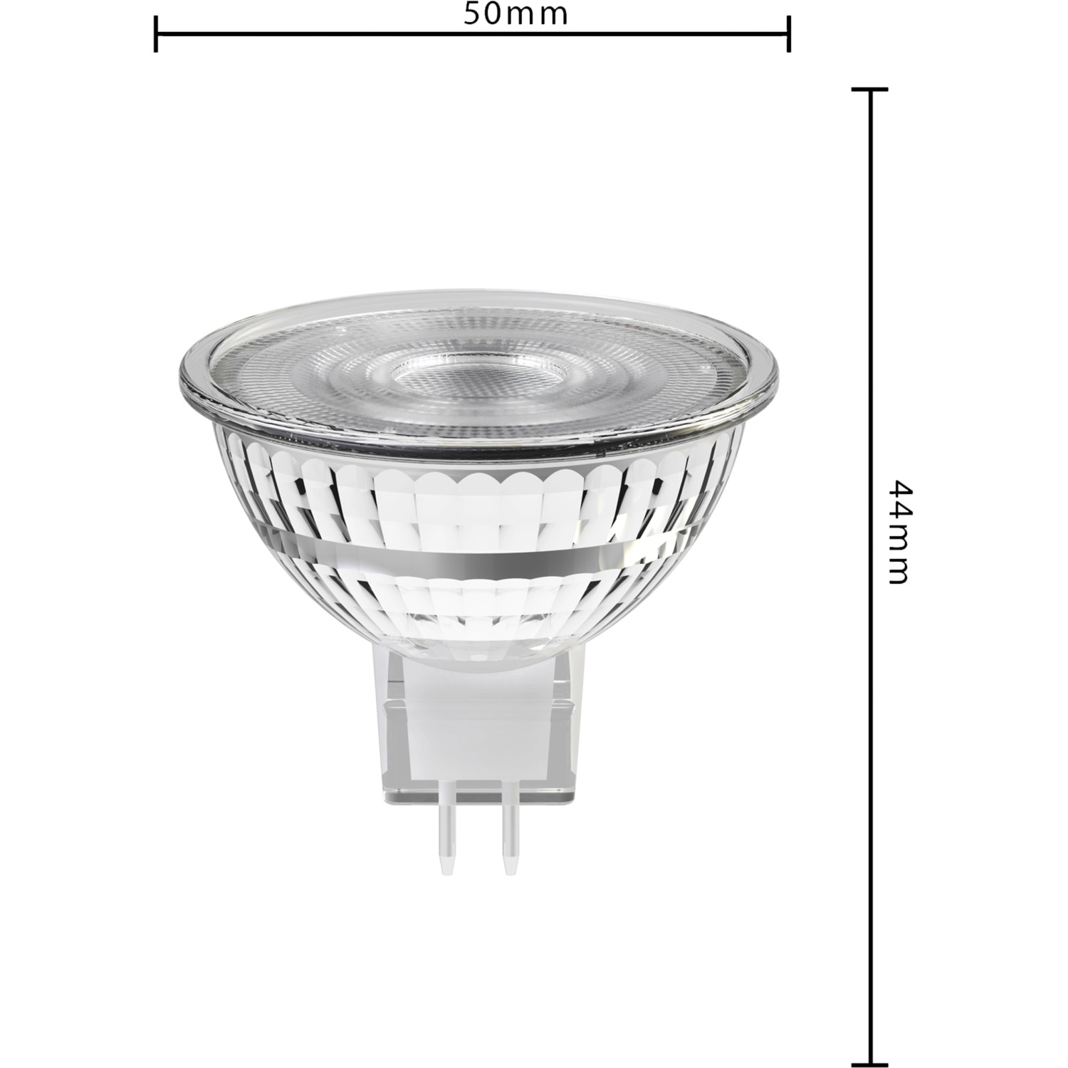 Led Spot Gu5 3 Mr16 4 2 W Ø 5 Cm X 4 4 Cm Klar Kaufen Bei Obi