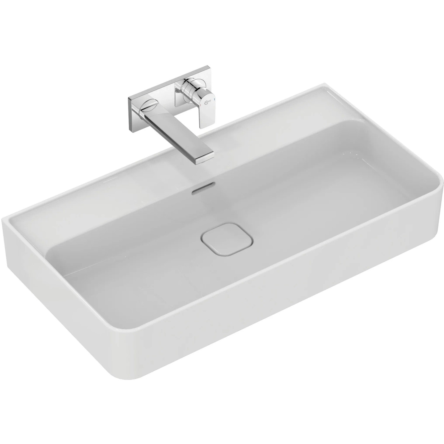 Ideal Standard Waschtisch Strada II 80 cm geschliffen o.Hahnloch m ...