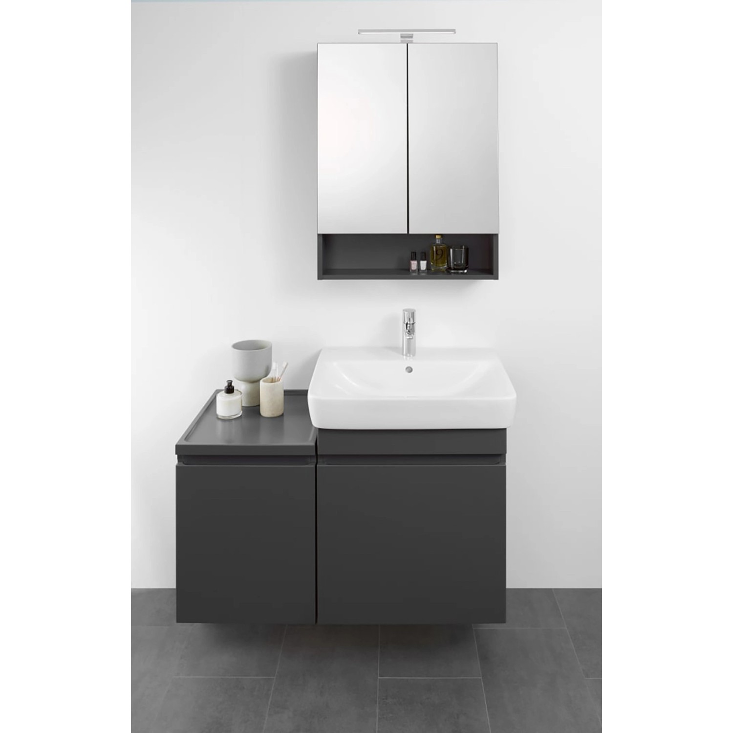 Geberit Waschbecken Renova Plan 60 cm x 48 cm Weiß kaufen bei OBI