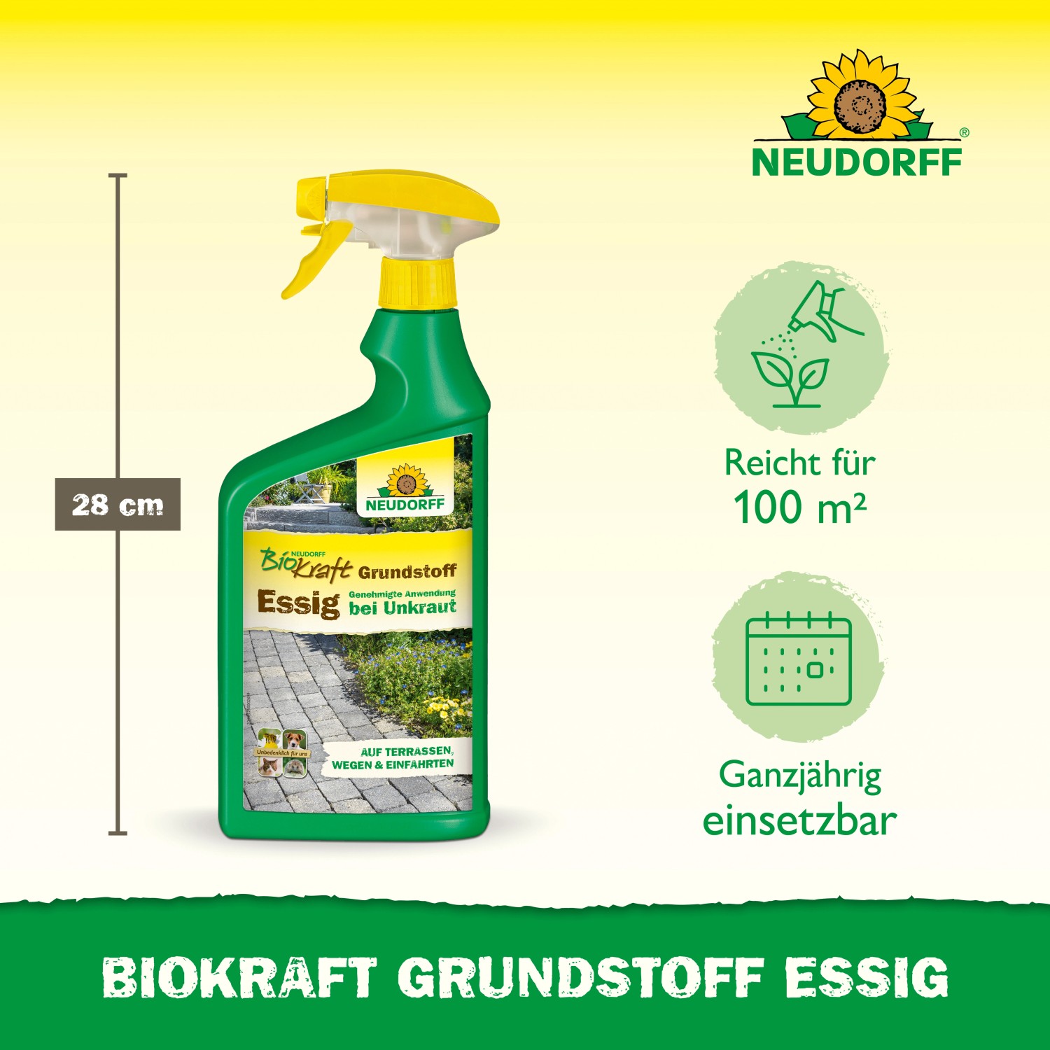 Neudorff Biokraft Grundstoff Essig AF 1 l kaufen bei OBI