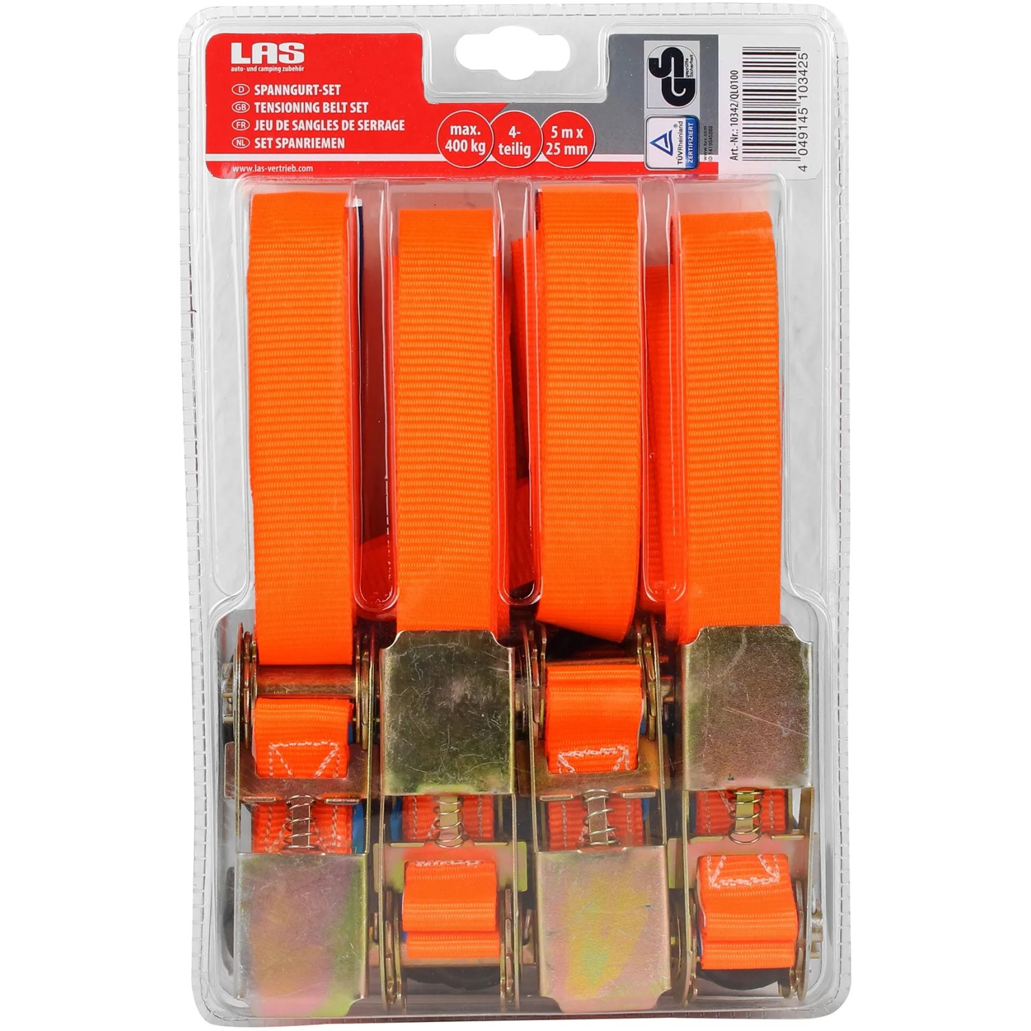 LAS Spanngurt-Set mit Ratsche und Haken kaufen bei OBI