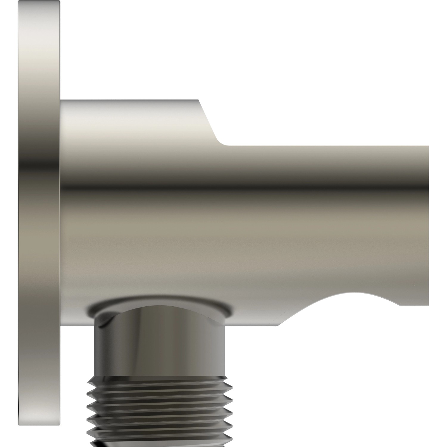 Ideal Standard Brausehalter Idealrain Atelier rund mit Anschluss Silver ...