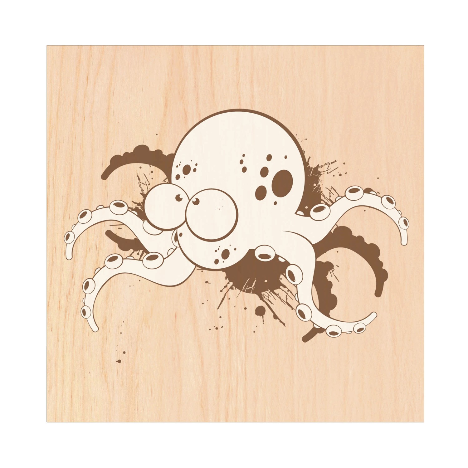 Banjado Schlüsselkasten Holz 30x30cm Schwarz Scharnier Rechts 50 Haken ...