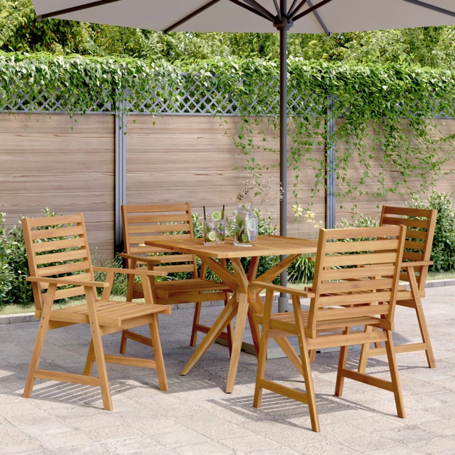B and q wooden garden furniture store