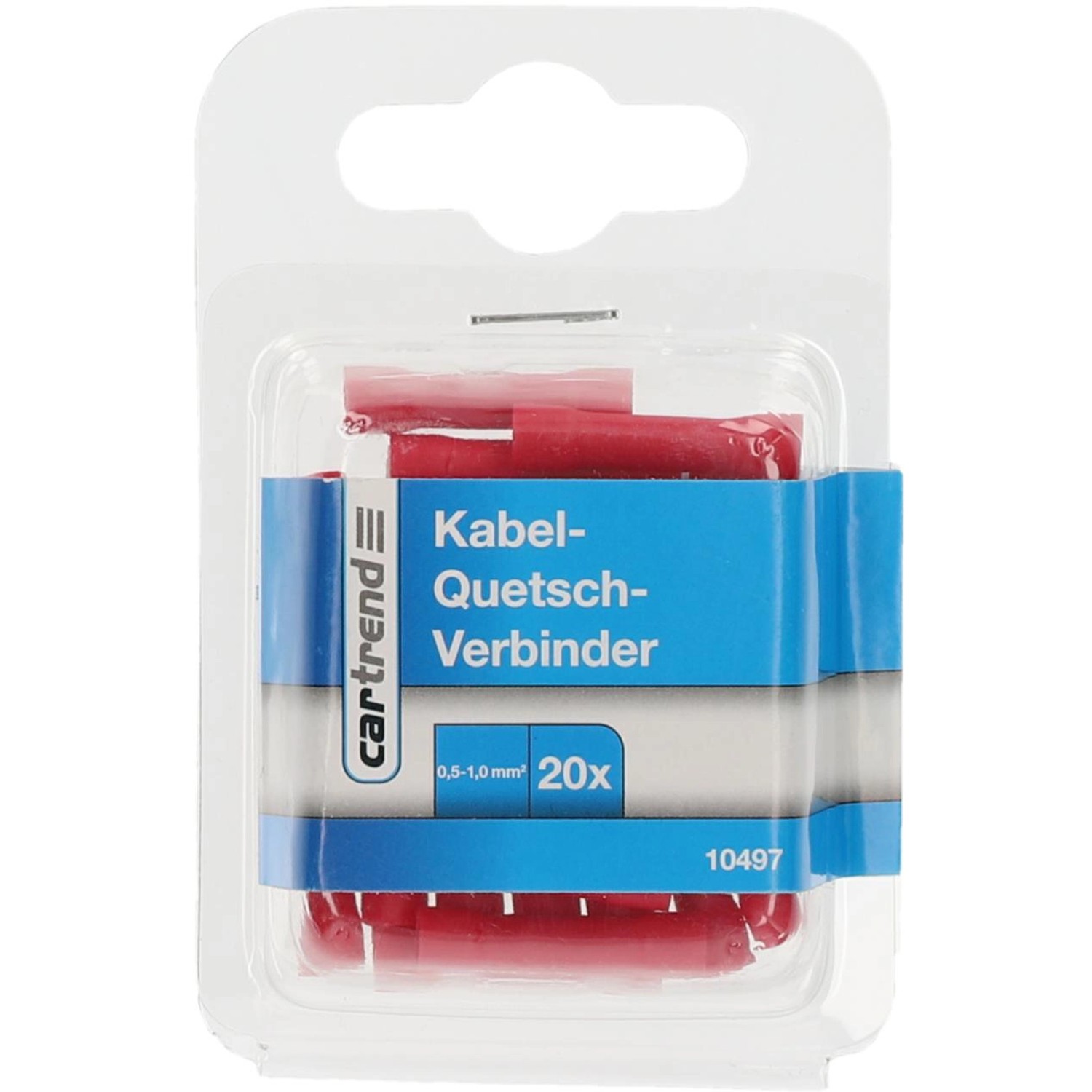 Cartrend Kabel-Quetschverbinder Rot 20 Stück kaufen bei OBI