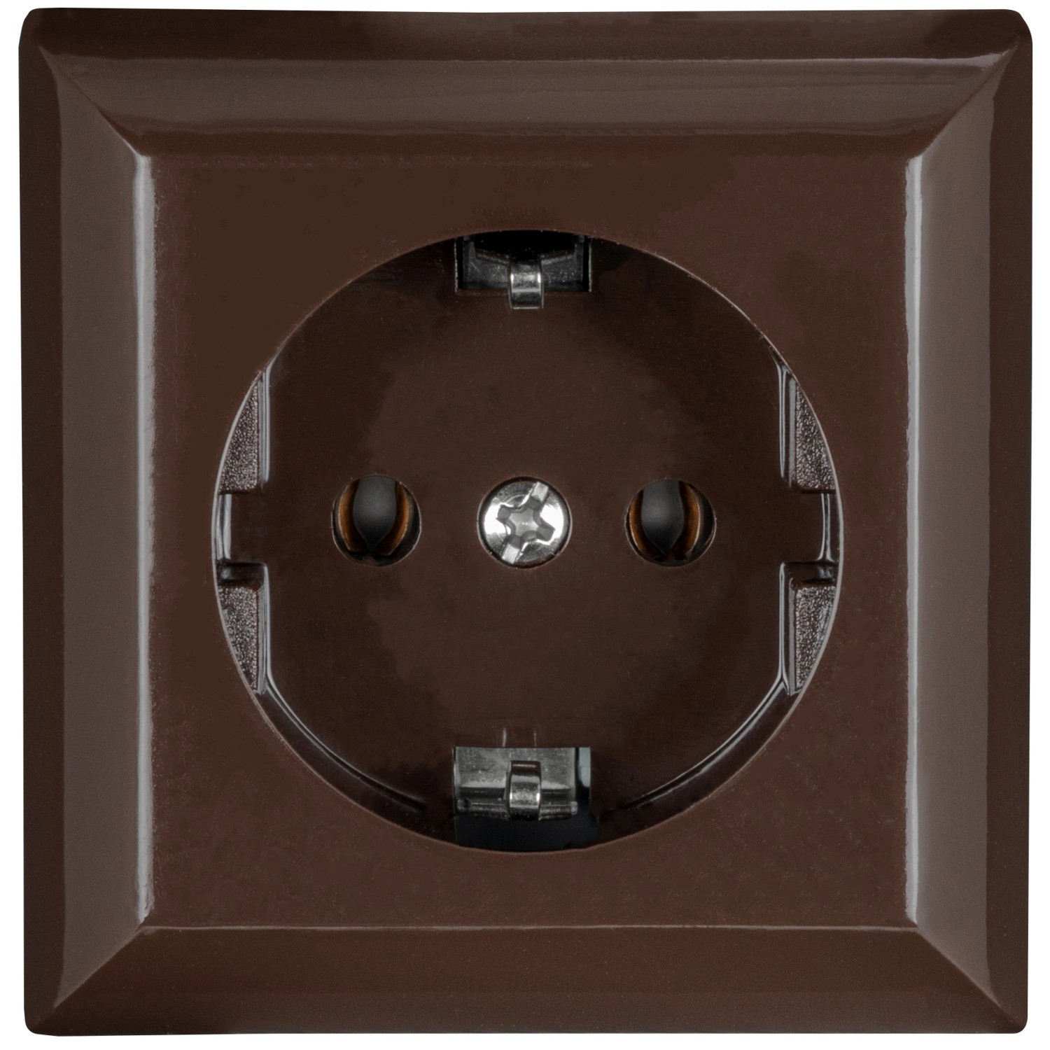 REV Ritter Steckdose PlanoLuxe Braun kaufen bei OBI