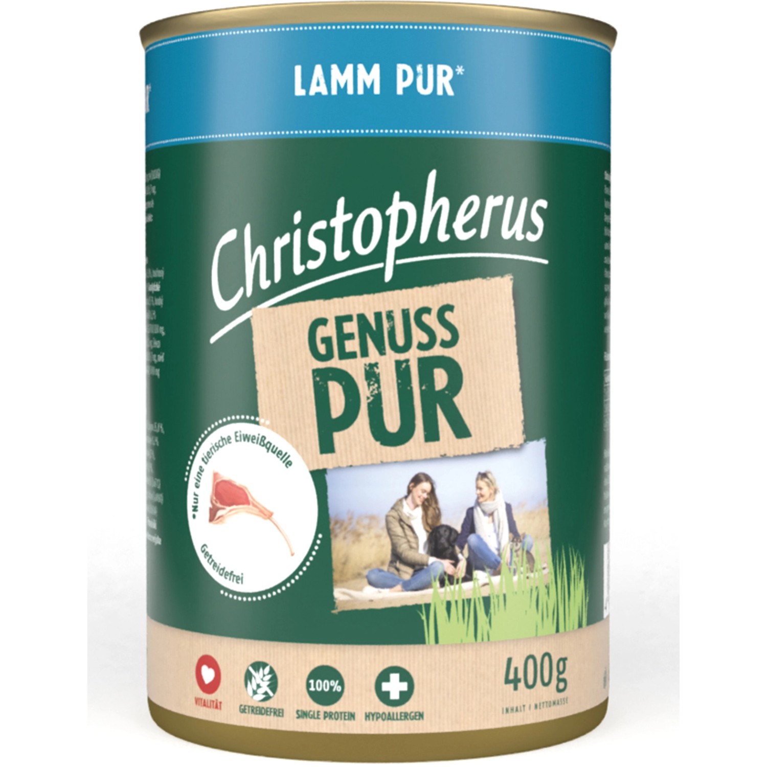Christopherus Hunde-Nassfutter Pur Lamm 400 g kaufen bei OBI
