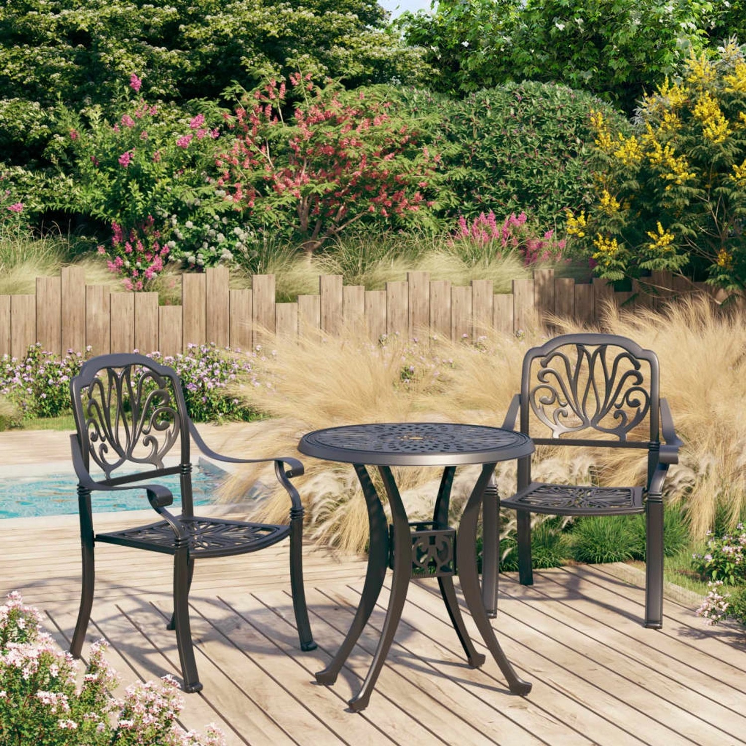 Bistro set metal outdoor store