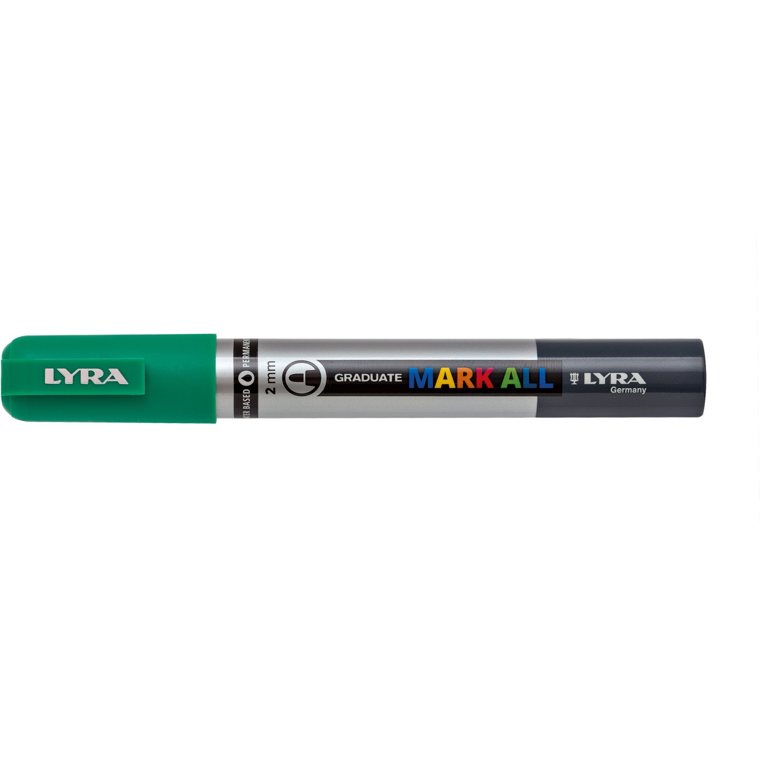LYRA Mark All Marker für alle Oberflächen Permanent Rundspitze 2mm ...