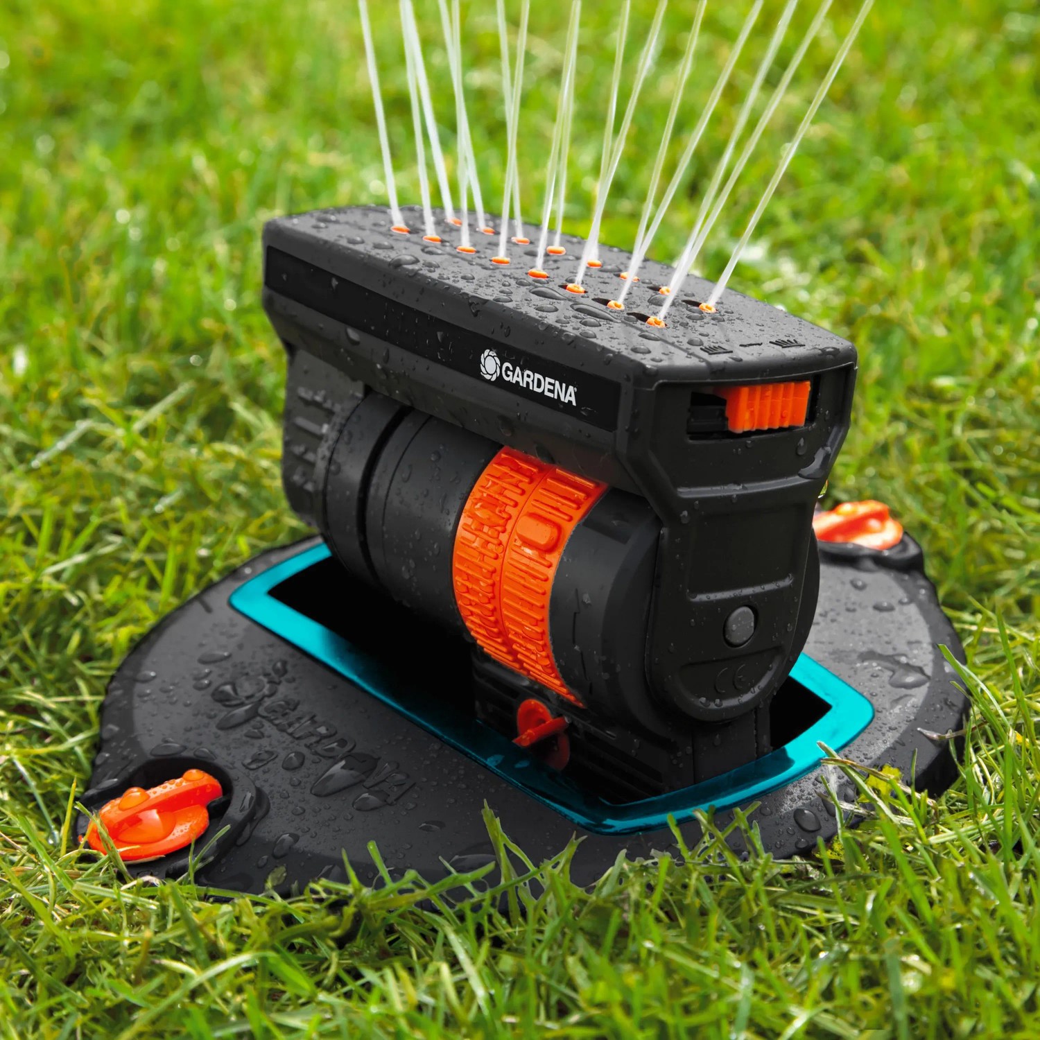 Gardena Sprinklersystem Versenk-Viereckregner OS 140 bei OBI