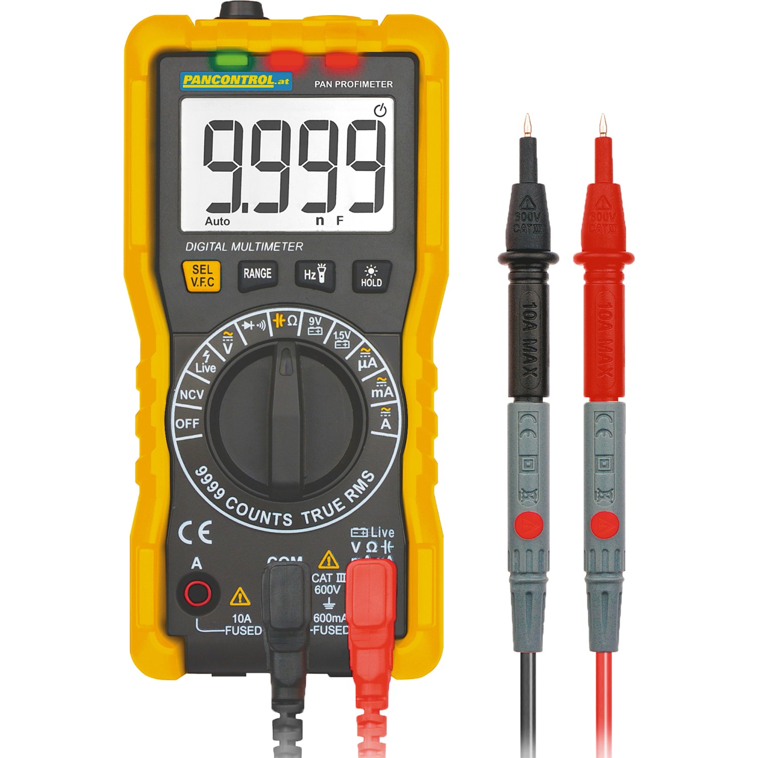 Pancontrol PAN Profimeter Digital-Multimeter True RMS 600 V CAT lll ...