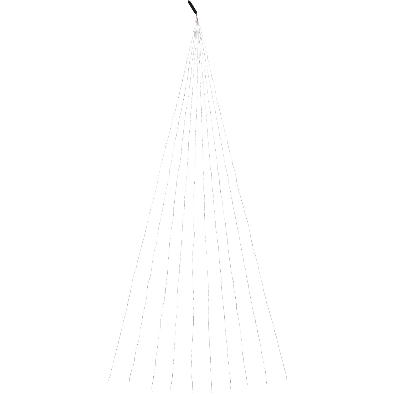 LED-Kupferdraht-Lichtschweif 200 LEDs Warmweiß Transparentes Kabel 6,9 ...