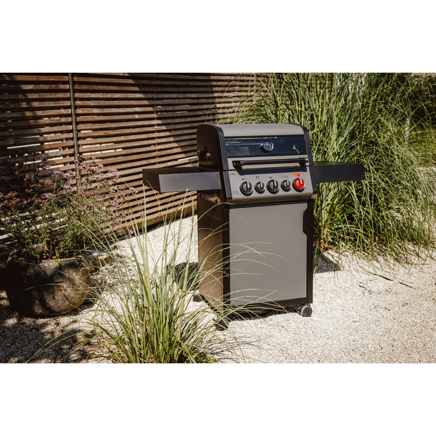 Enders Gasgrill Hyde 3 Sikr Turbo mit 3 Brennern und Seitenkocher kaufen bei OBI