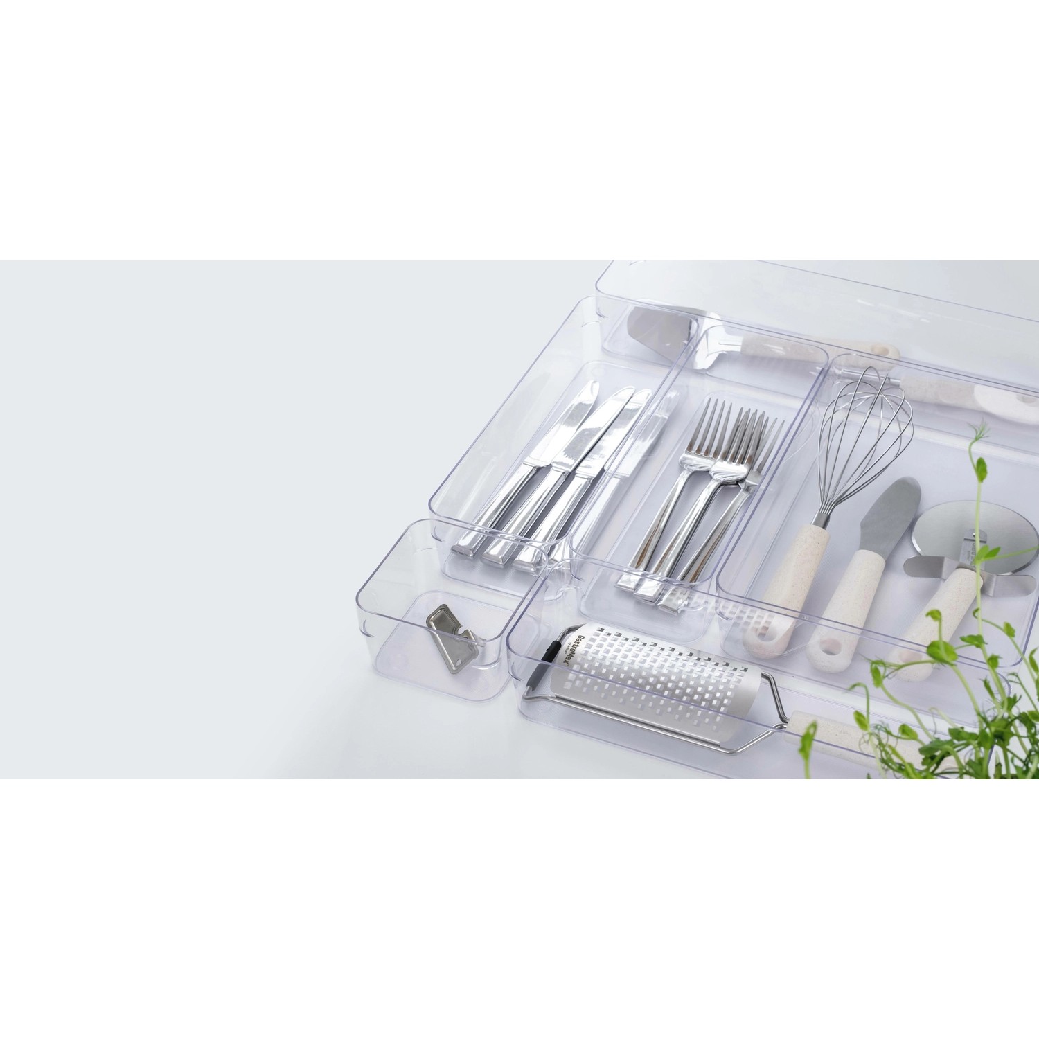 SmartStore Compact Sort 40x10 transparent Organizer kaufen bei OBI