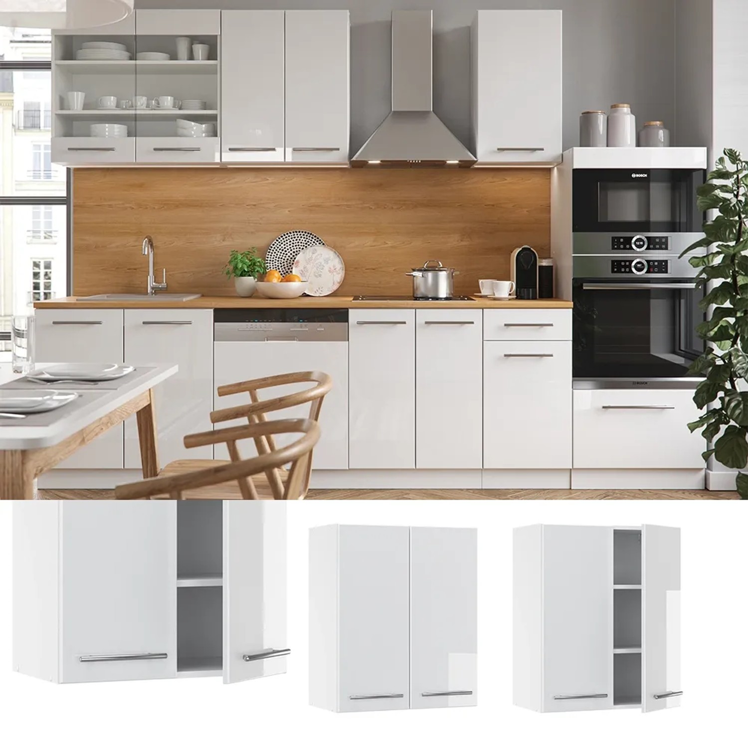 Wunderschöne Hängeschrank Küche 60 Cm Breit Fotos