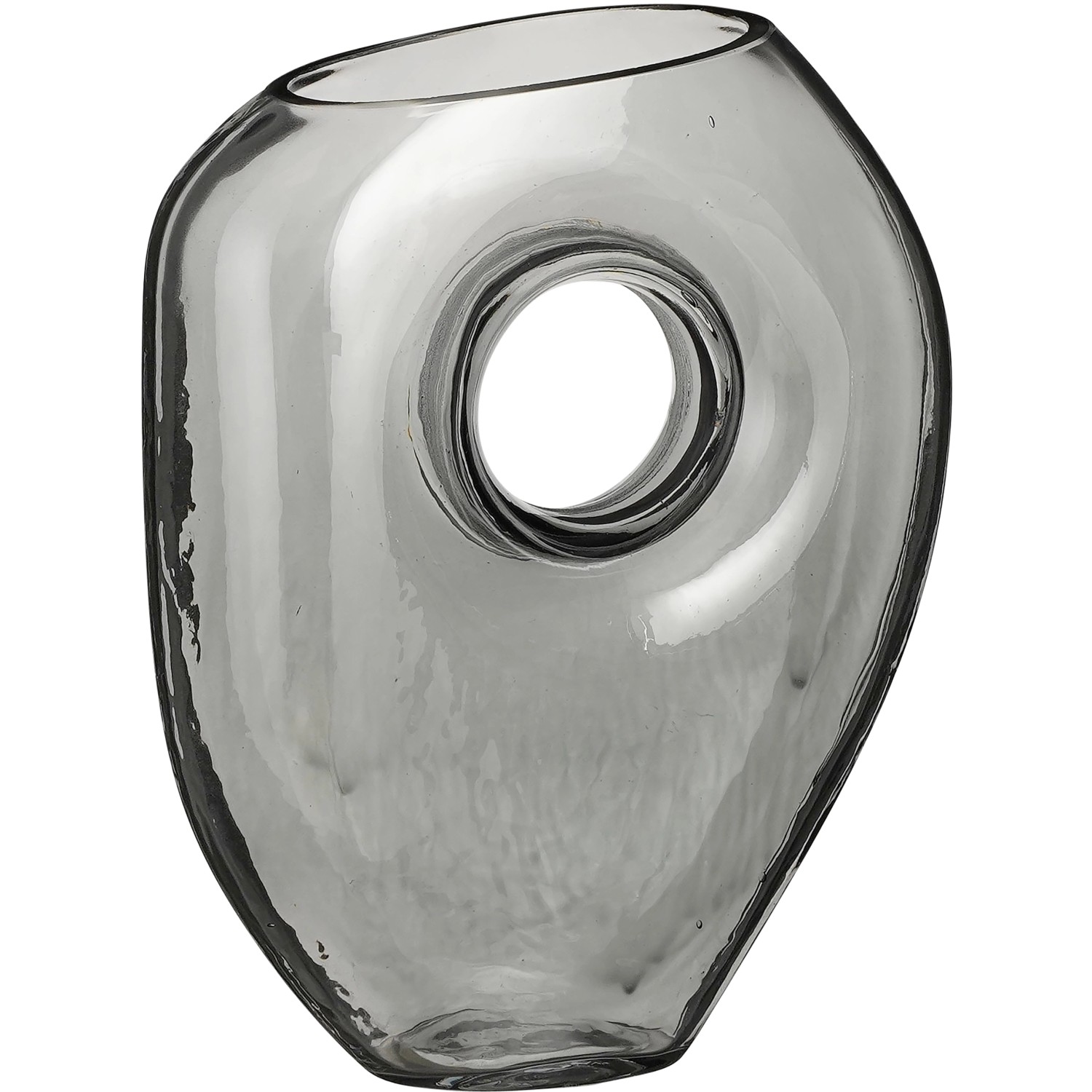 Mica Decorations Vase Jay 18 cm x 7,5 cm x 22,5 cm Grau kaufen bei OBI